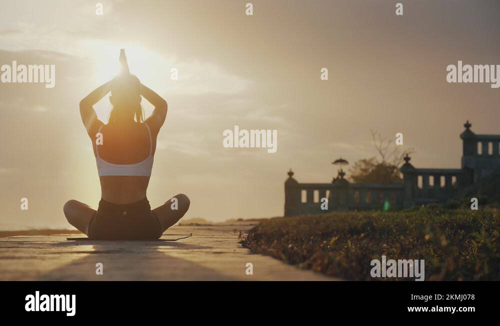 Prayer pose yoga Stock Videos & Footage - HD and 4K Video Clips - Alamy