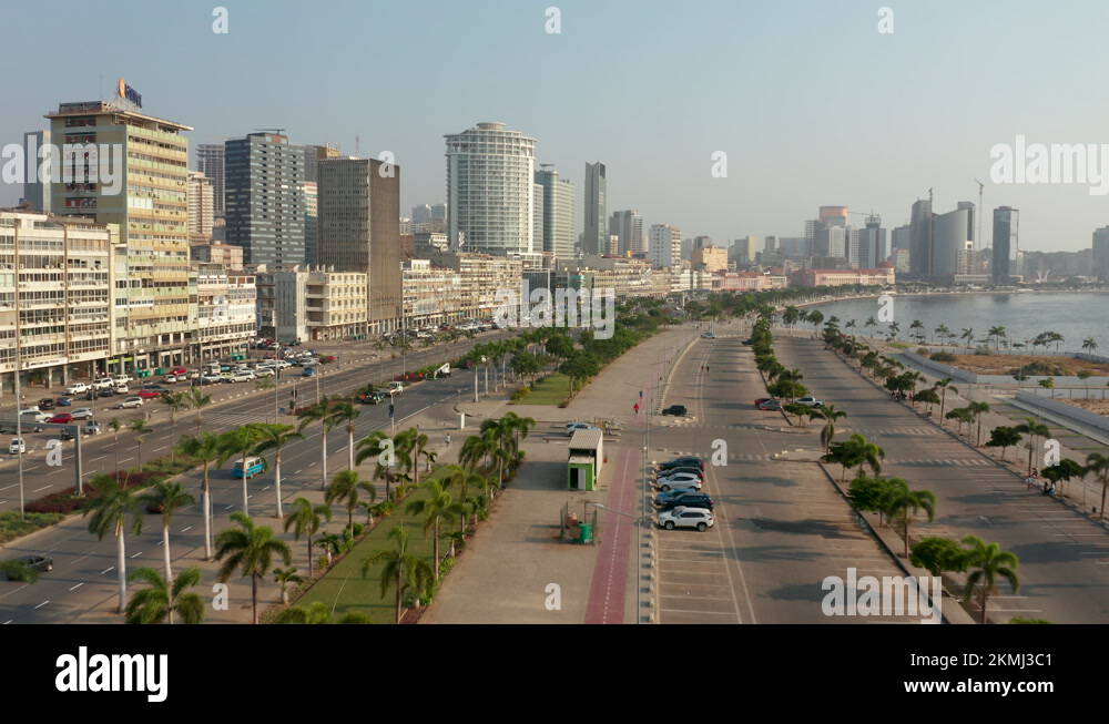 Traveling front, downtown city of Luanda, Angola, Africa today 2 Stock ...