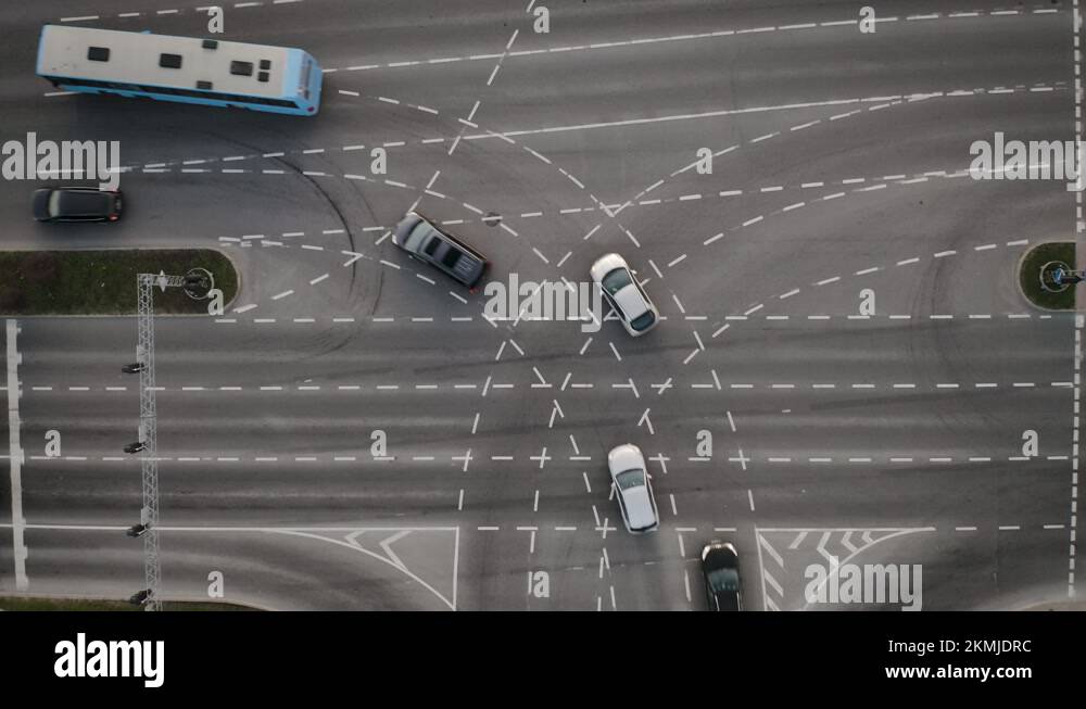 Urban intersection perspective Stock Videos & Footage - HD and 4K Video ...