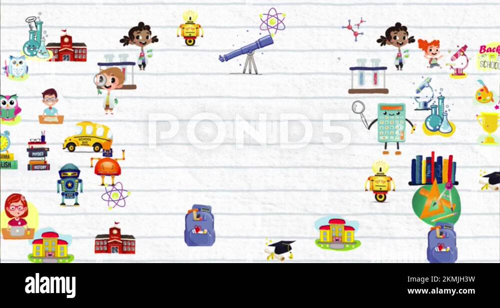 Lined paper vector Stock Videos & Footage - HD and 4K Video Clips - Alamy