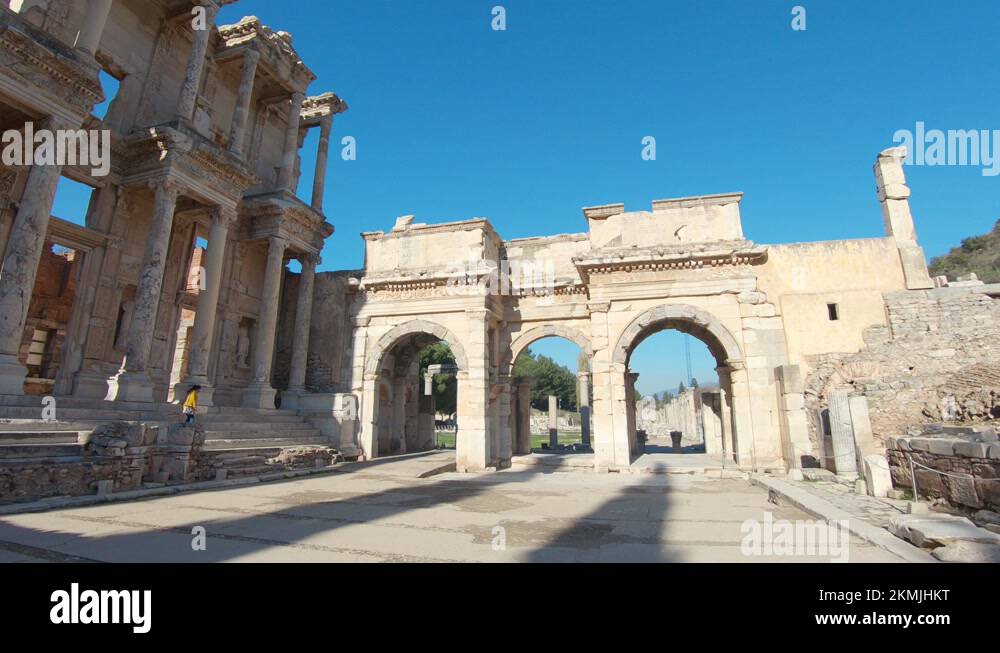 Library celsus ancient greek roman empire Stock Videos & Footage - HD ...
