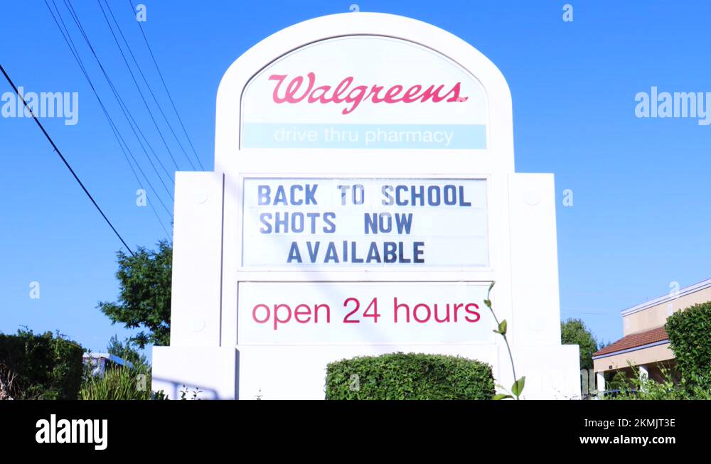 Walgreens sign Stock Videos & Footage - HD and 4K Video Clips - Alamy
