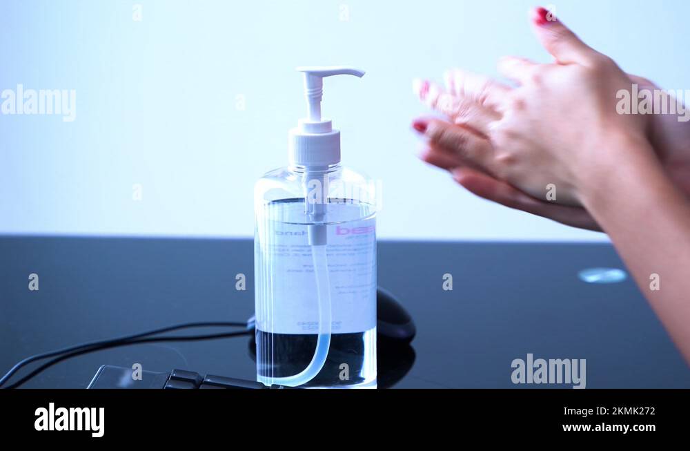 Woman hands applying hand sanitizer Stock Videos & Footage - HD and 4K ...