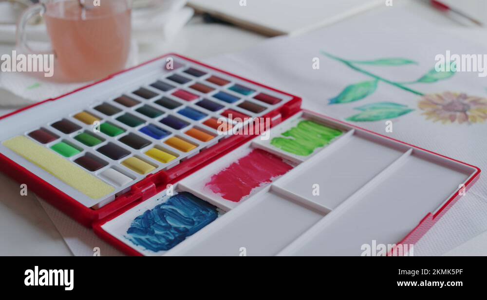 Color palette drawing Stock Videos & Footage - HD and 4K Video Clips ...