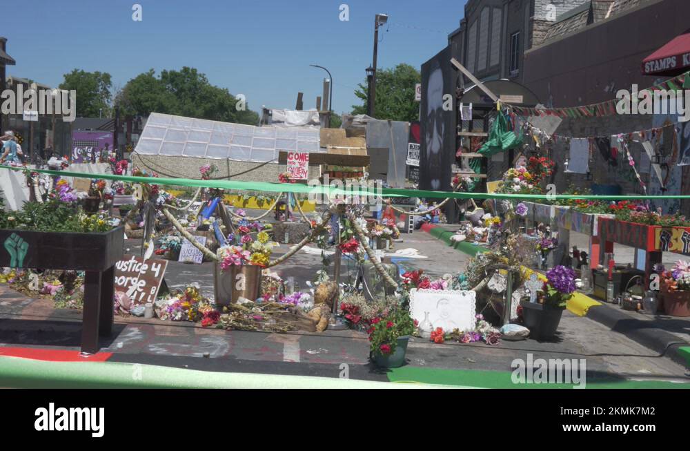 george floyd memorial square art location scene of death blm ...