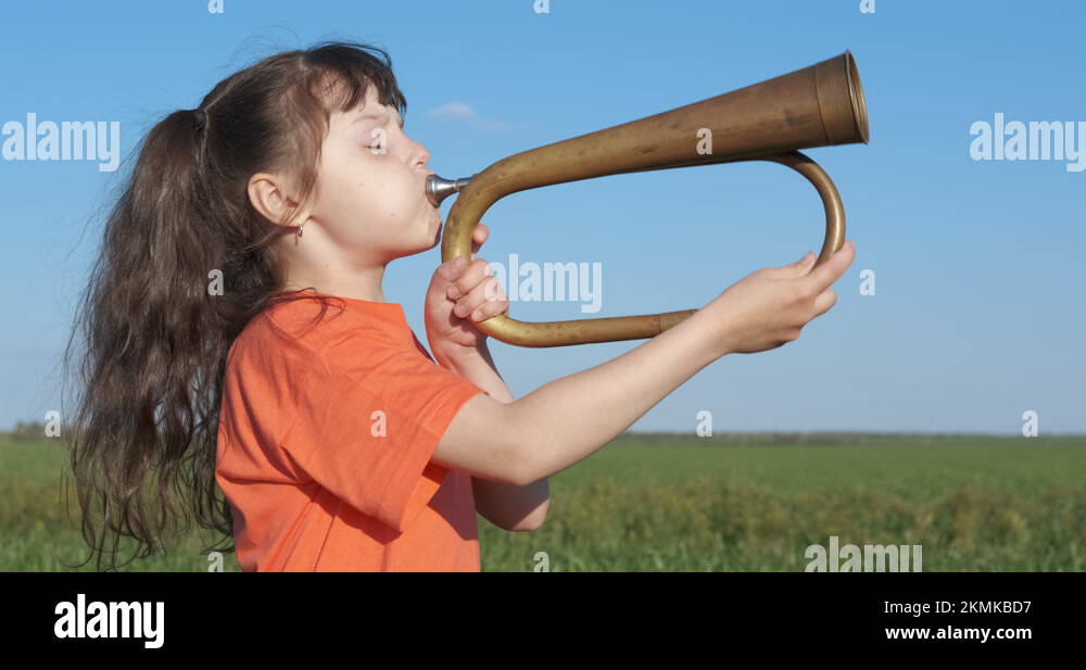 Blowing a bugle Stock Videos & Footage - HD and 4K Video Clips - Alamy