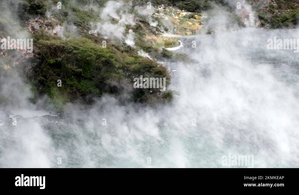Frying pan lake new zealand Stock Videos & Footage - HD and 4K Video ...