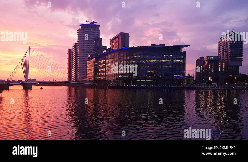 Salford quays skyline Stock Videos & Footage - HD and 4K Video Clips ...