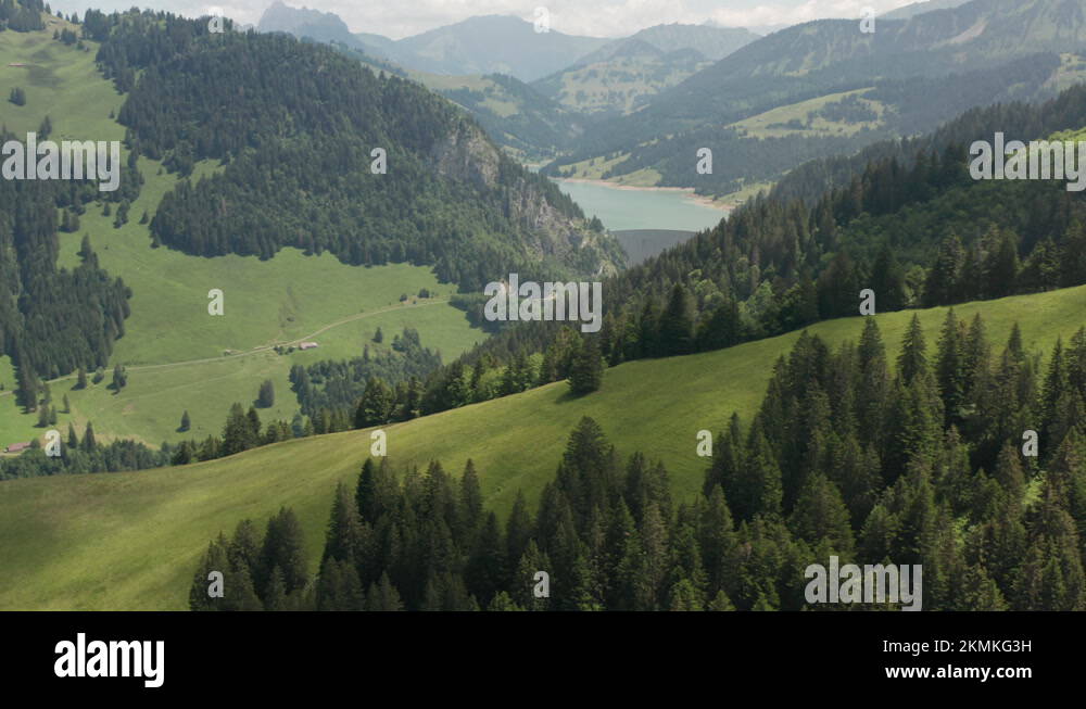 Hilly green landscape in switzerland Stock Videos & Footage - HD and 4K ...