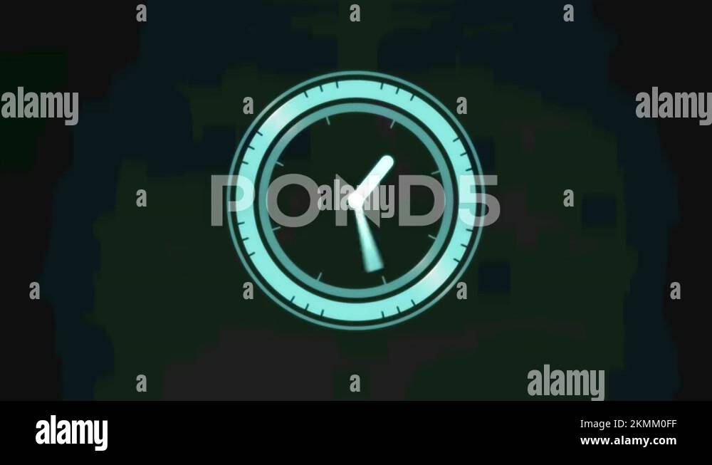 Animation clock turning hands on Stock Videos & Footage - HD and 4K ...