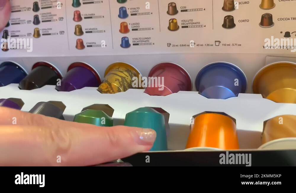 Nespresso flavors Stock Videos & Footage - HD and 4K Video Clips - Alamy