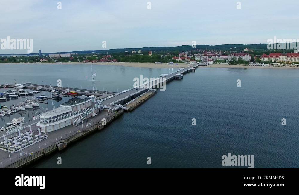 Sopot poland wooden pier in Stock Videos & Footage - HD and 4K Video ...