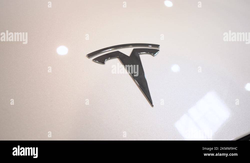 White tesla logo Stock Videos & Footage - HD and 4K Video Clips - Alamy