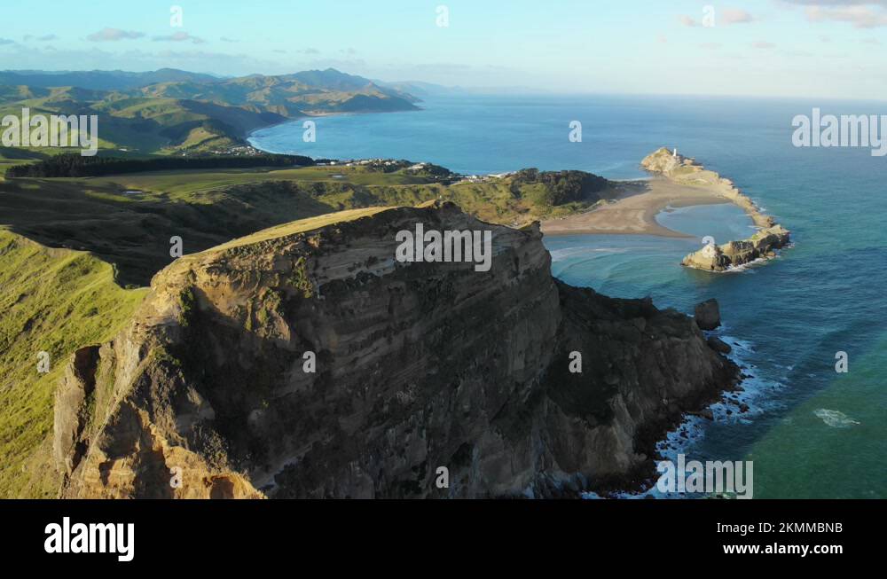 Castlepoint beach new zealand Stock Videos & Footage - HD and 4K Video ...