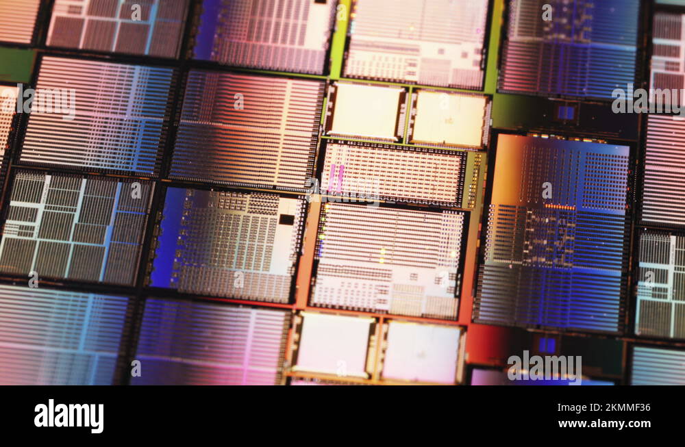 Macro silicon wafer Stock Videos & Footage - HD and 4K Video Clips - Alamy