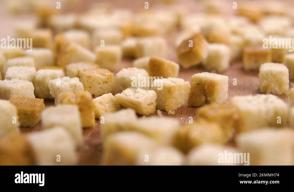 Cube of fried bread Stock Videos & Footage - HD and 4K Video Clips - Alamy