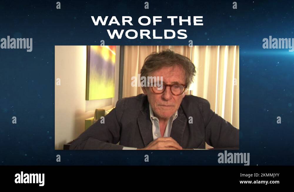 Actor Gabriel Byrne is interviewed for new season of 'War of the Worlds ...