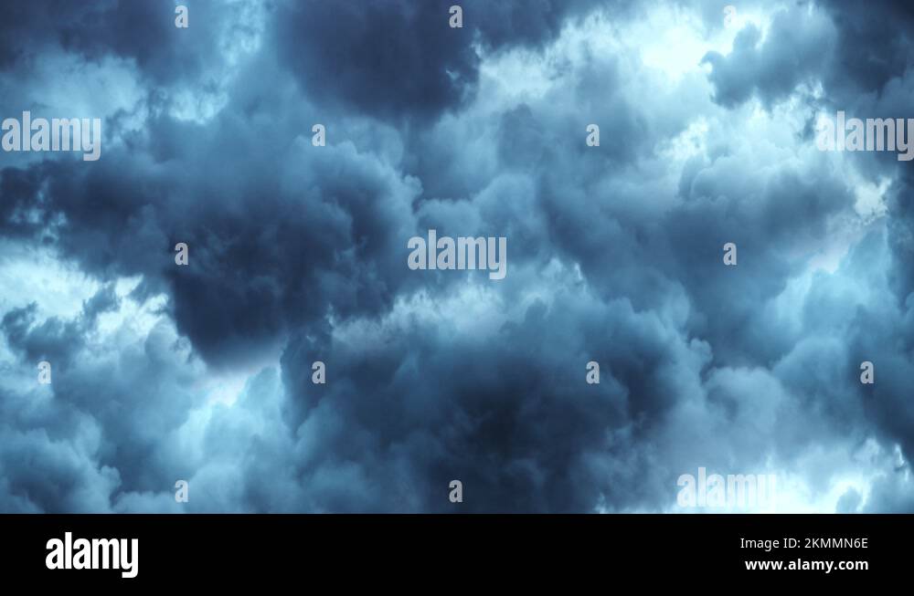 thick and dark clouds in the sky with flashes of lightning in them ...