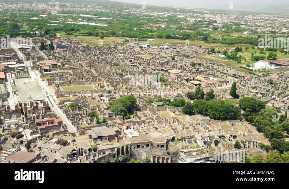Vesuvius pompeii aerial ruins Stock Videos & Footage - HD and 4K Video ...