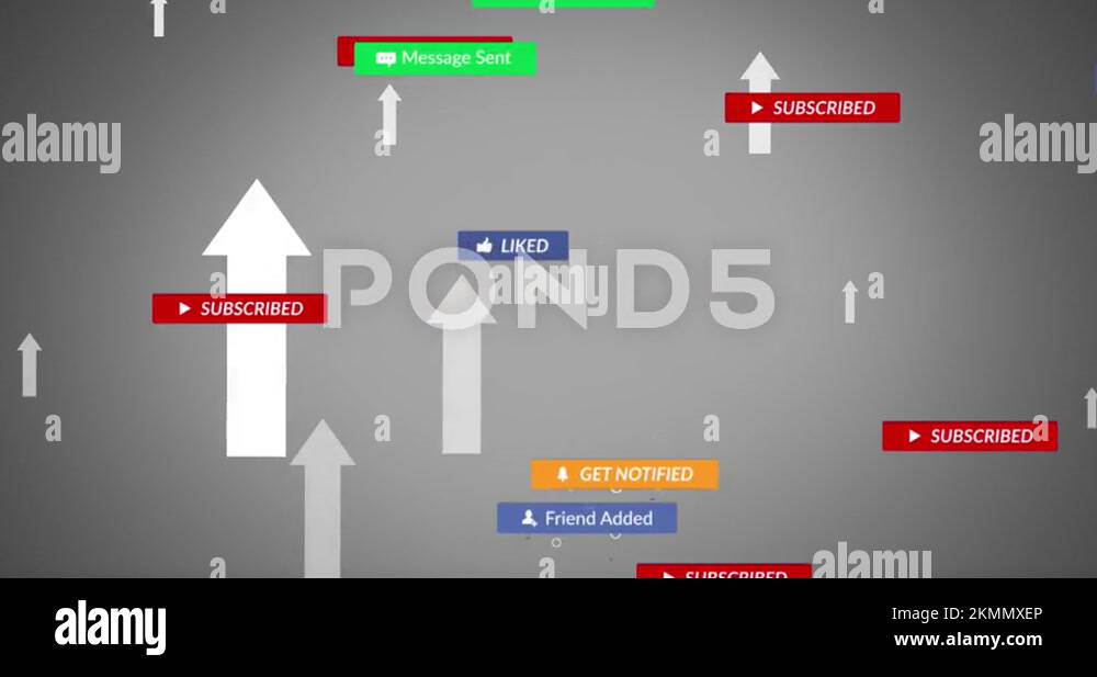 Animation media icons over arrows Stock Videos & Footage - HD and 4K ...