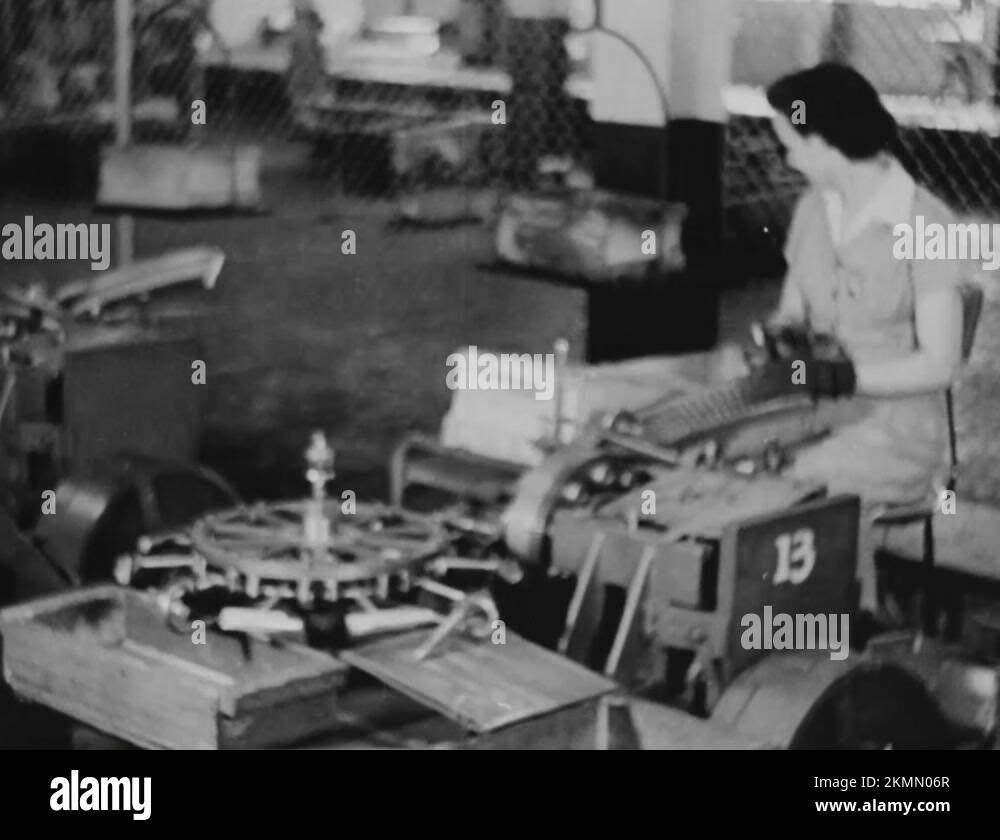 Munitions factory wwii Stock Videos & Footage - HD and 4K Video Clips ...