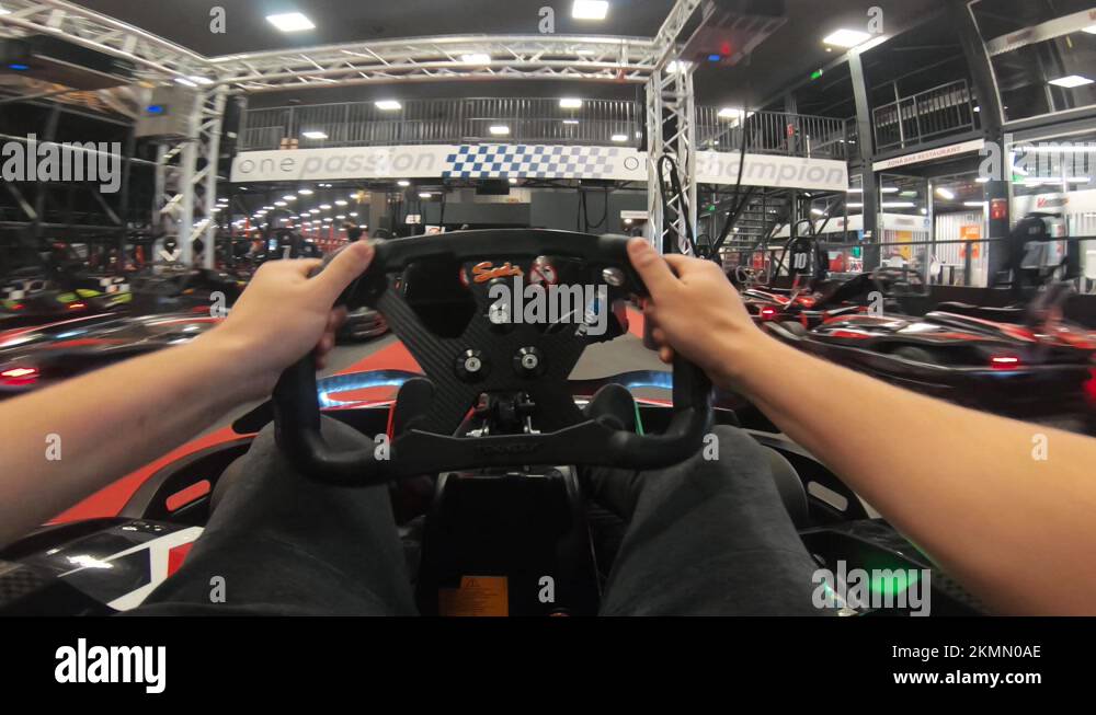 Karting indoor Stock Videos & Footage - HD and 4K Video Clips - Alamy