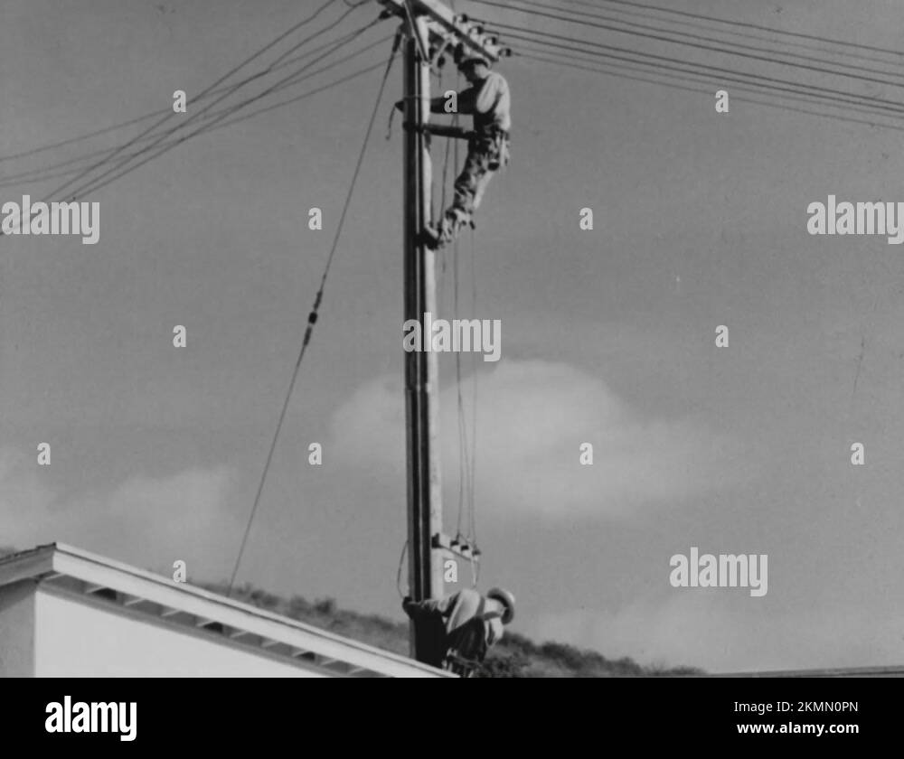 Powerline work Stock Videos & Footage - HD and 4K Video Clips - Alamy