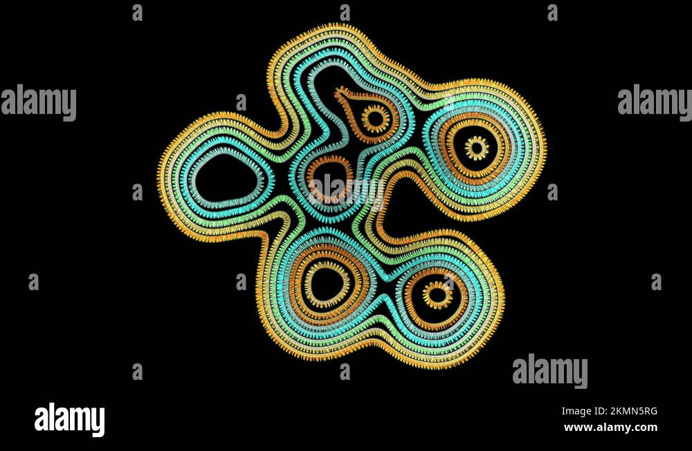 Cross Section Of An Organic Cell With Intracellular Organelles Stock ...