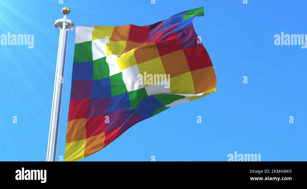Inca wiphala flag Stock Videos & Footage - HD and 4K Video Clips - Alamy