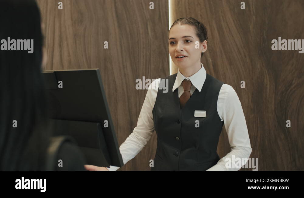 Guest manager check in Stock Videos & Footage - HD and 4K Video Clips ...