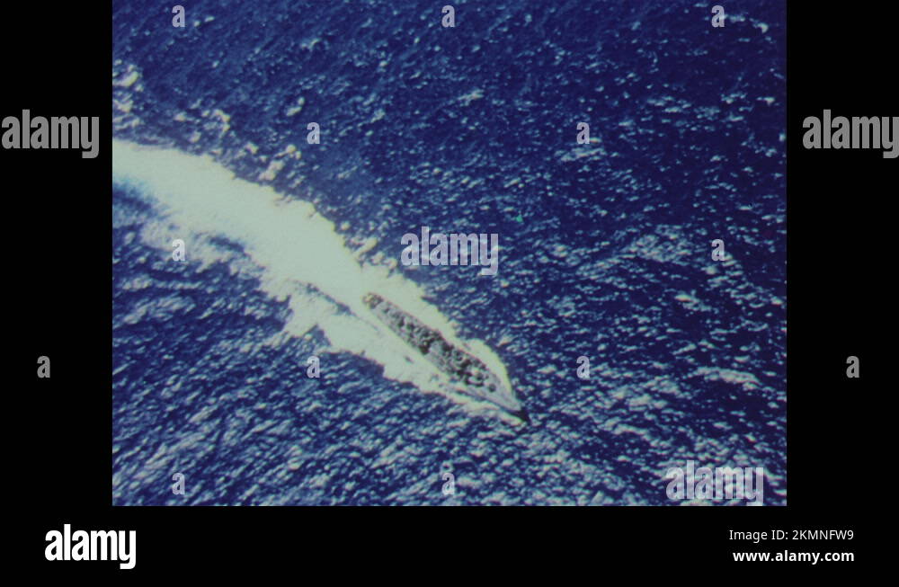 1940s: Navy ships at sea. Fleet of Navy ships. Navy ships Stock Video ...