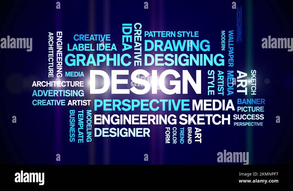 Design animated word cloud,animation kinetic typography seamless loop ...