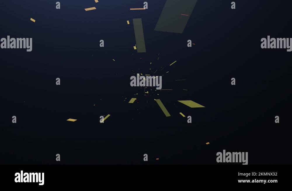 4k animated particle motion square for video overlay Stock Video ...