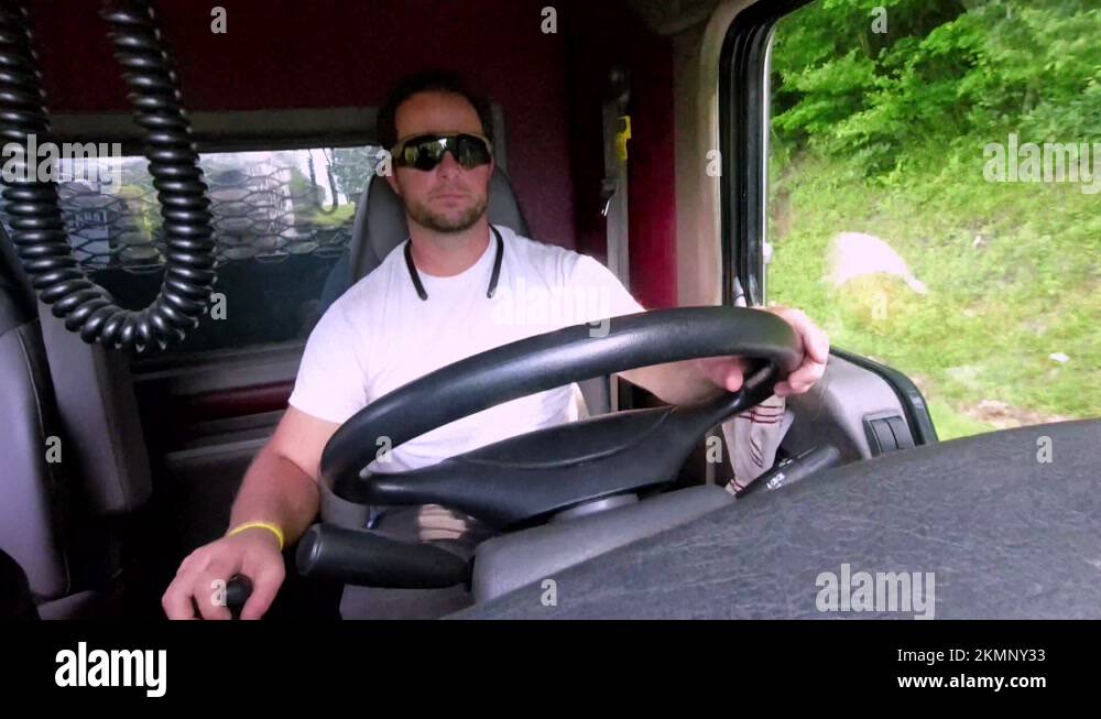 Semi driver Stock Videos & Footage - HD and 4K Video Clips - Alamy