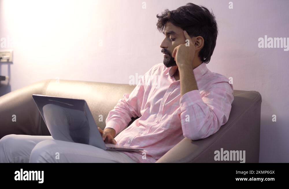 The boy is working under a lot of tention and he doesn't know anything ...