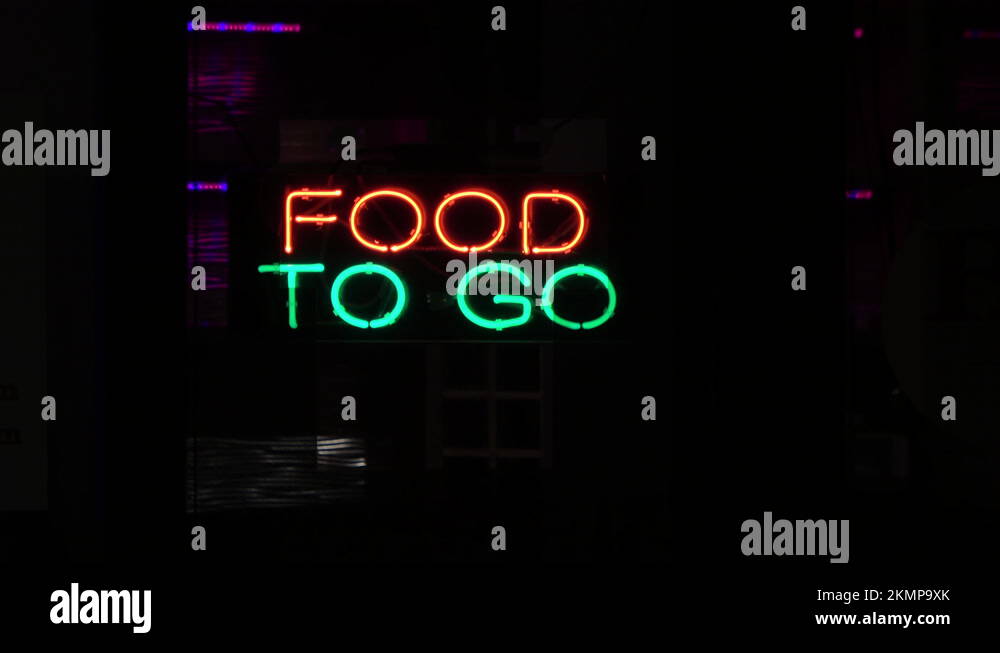 Takeout food sign Stock Videos & Footage - HD and 4K Video Clips - Alamy