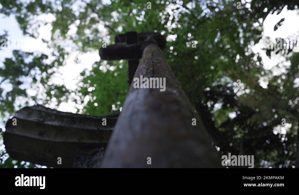 Concrete Pole in Las Pozas Park, Xilitla, Mexico. Unique Sculptures in ...