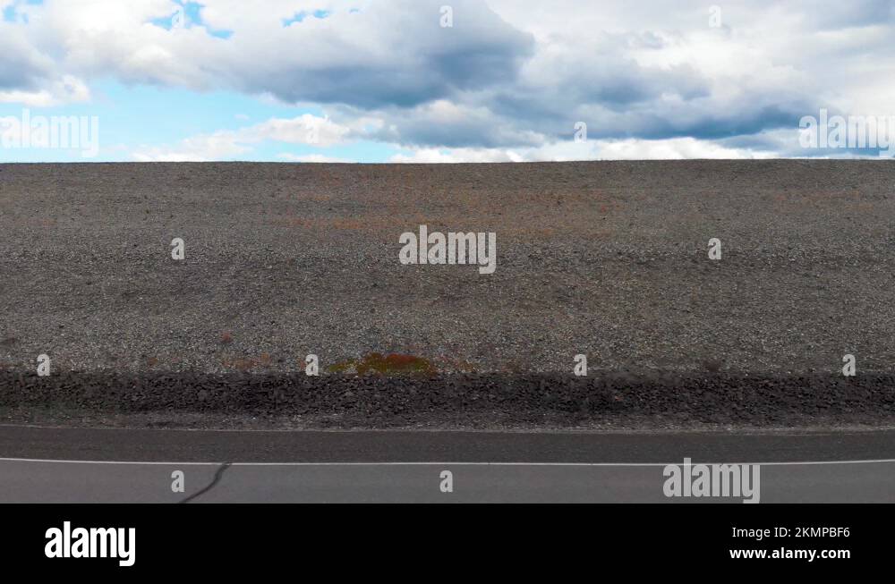 4K Drone Video of Tanana River Levee on the Chena River Lakes Flood ...