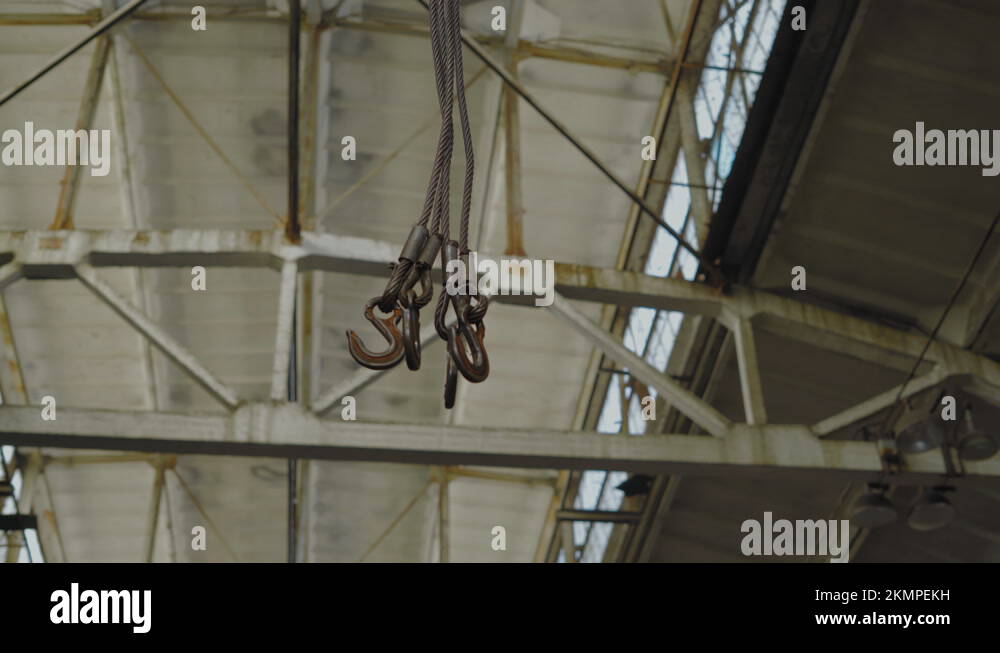 Hooks hanging from crane Stock Videos & Footage - HD and 4K Video Clips ...