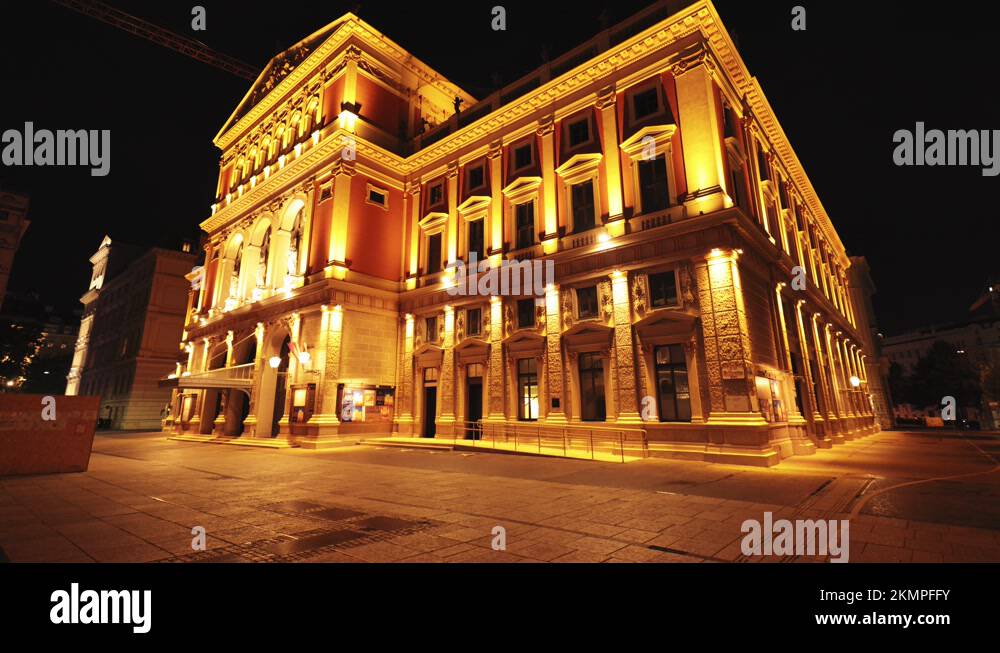 Vienna Concert hall called Musikverein in the city center - VIENNA ...