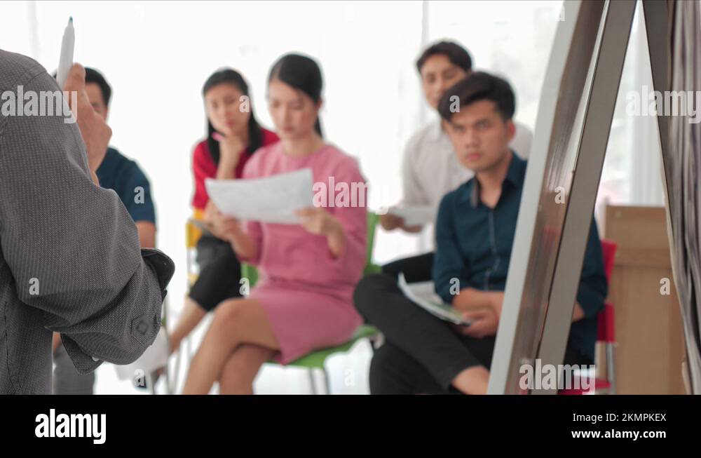 Woman raising hand question Stock Videos & Footage - HD and 4K Video ...