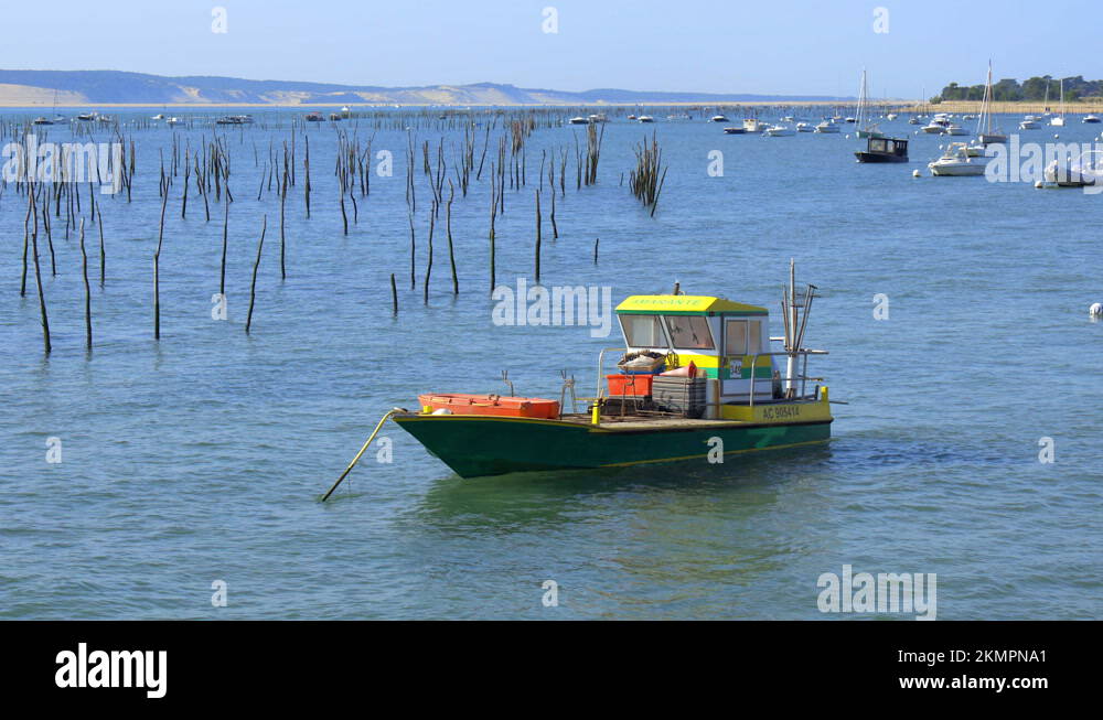 Oyster farming oyster barge Stock Videos & Footage - HD and 4K Video ...