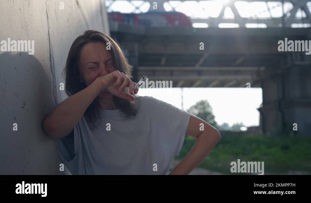 Crying woman with cigarette Stock Videos & Footage - HD and 4K Video ...
