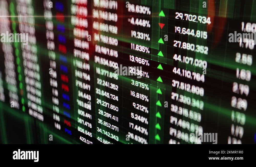 Stock market board numbers Stock Videos & Footage - HD and 4K Video ...
