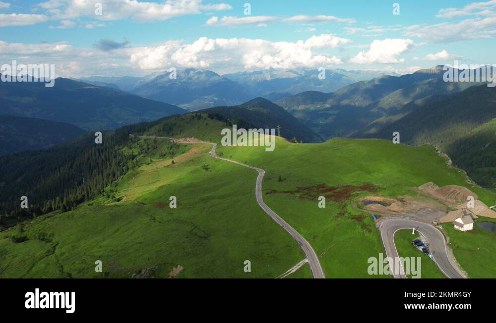 Timmelsjoch high alpine road in Austria called Passo Rombo Stock Video ...
