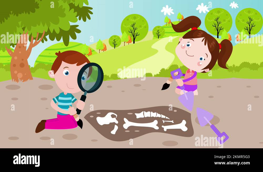 Dinosaur dig cartoon Stock Videos & Footage - HD and 4K Video Clips - Alamy