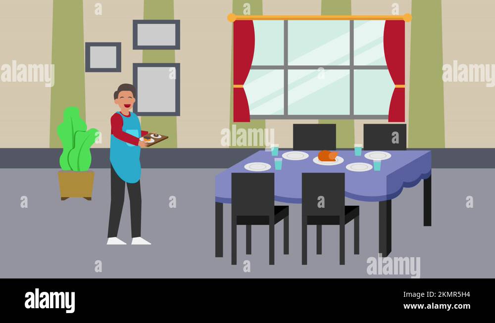 Cartoon maid man Stock Videos & Footage - HD and 4K Video Clips - Alamy