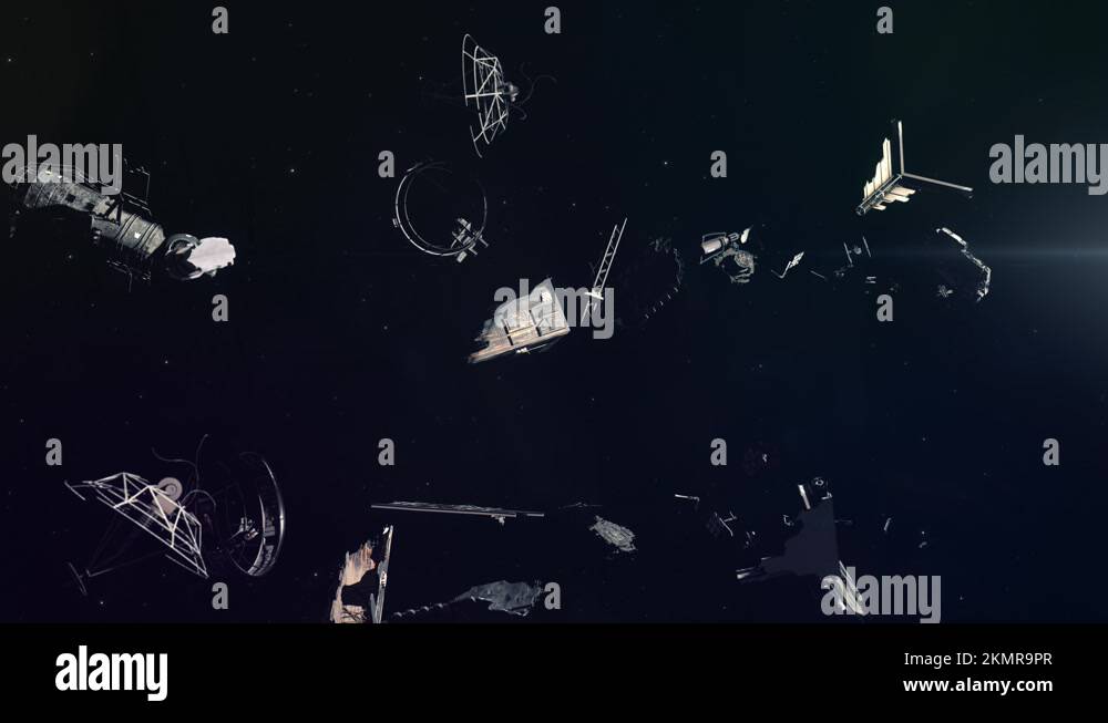 Space Junk Floating in Space - Abandoned Satellites and Rocket Parts ...
