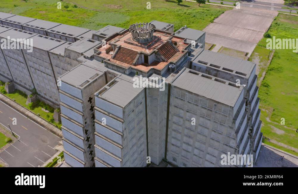 Exterior Of Christopher Columbus Lighthouse Building El Faro a Colon in ...