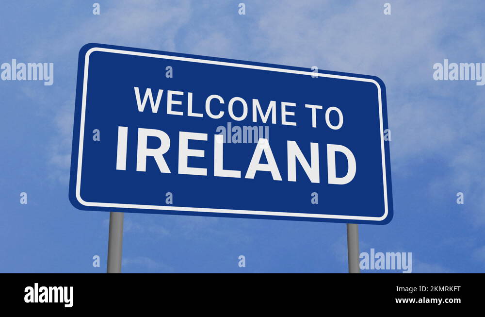 Ireland road sign Stock Videos & Footage - HD and 4K Video Clips - Alamy